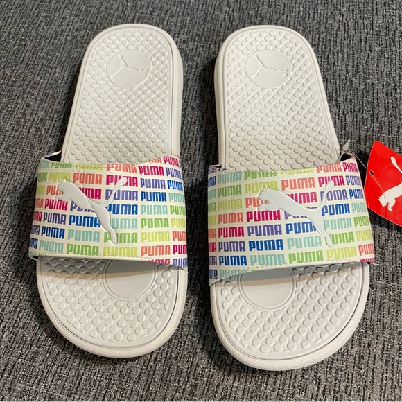 Puma | Shoes | Puma Cool Cat Slide Sandals | Poshmark
